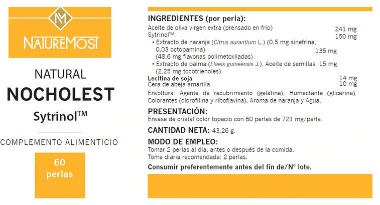 Natural Nocholest Sytrinol™ – Nutrisano